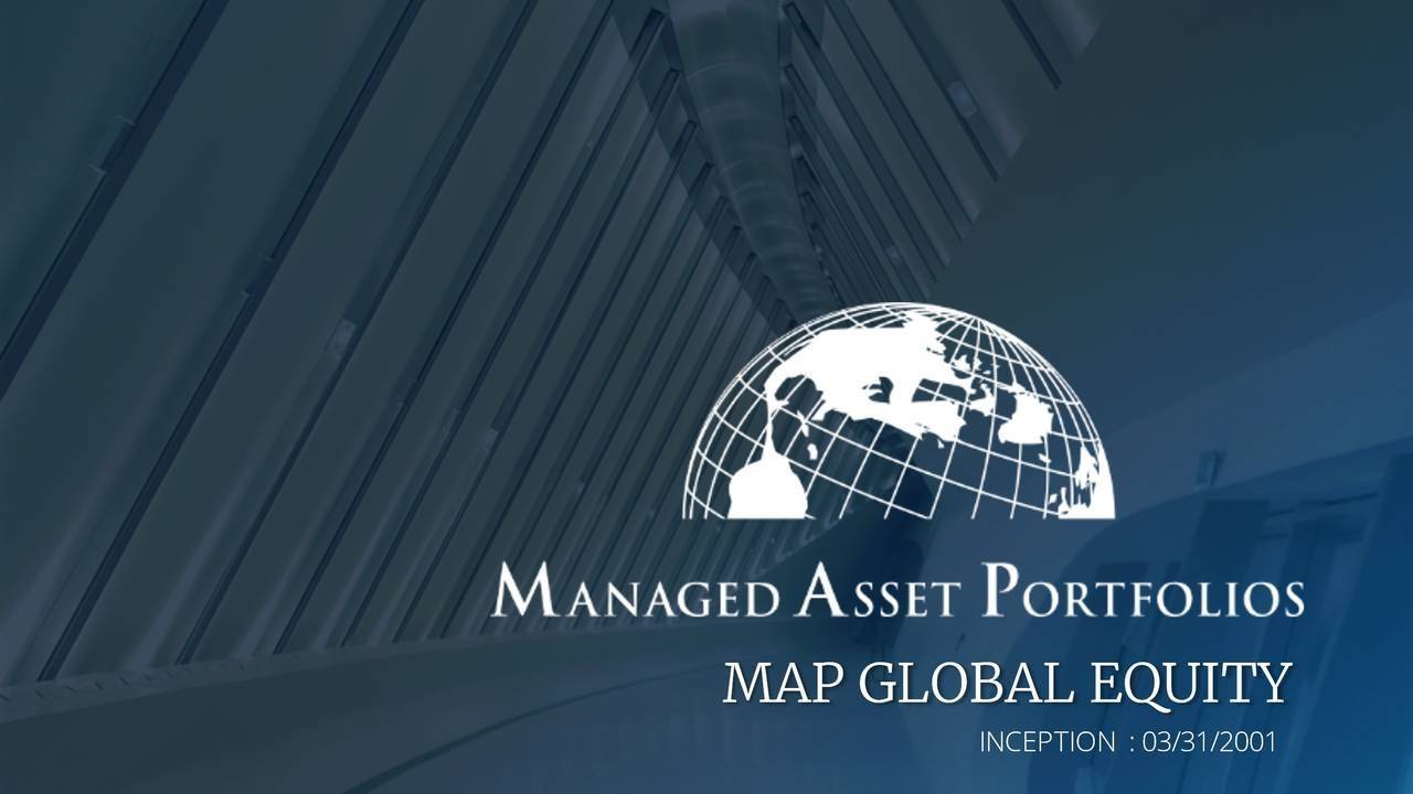 Global Equity Strategy | Managed Asset Portfolios