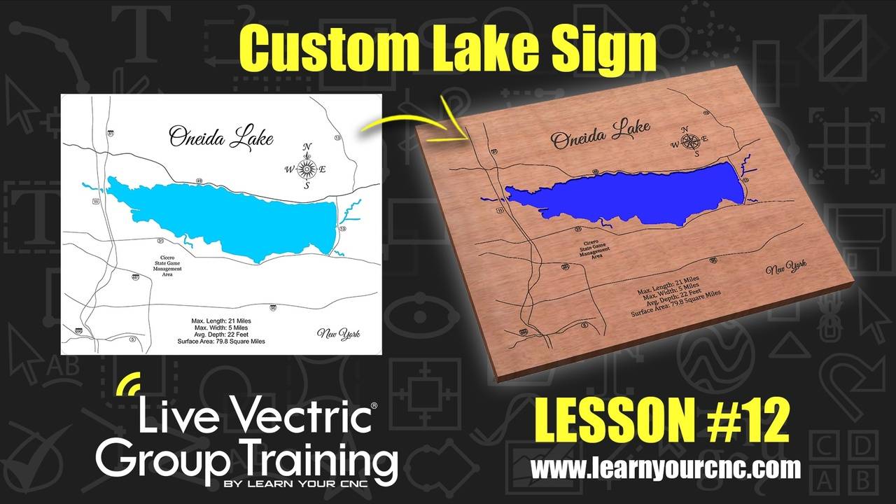 #12: Lake Map Sign - 11/5/2020