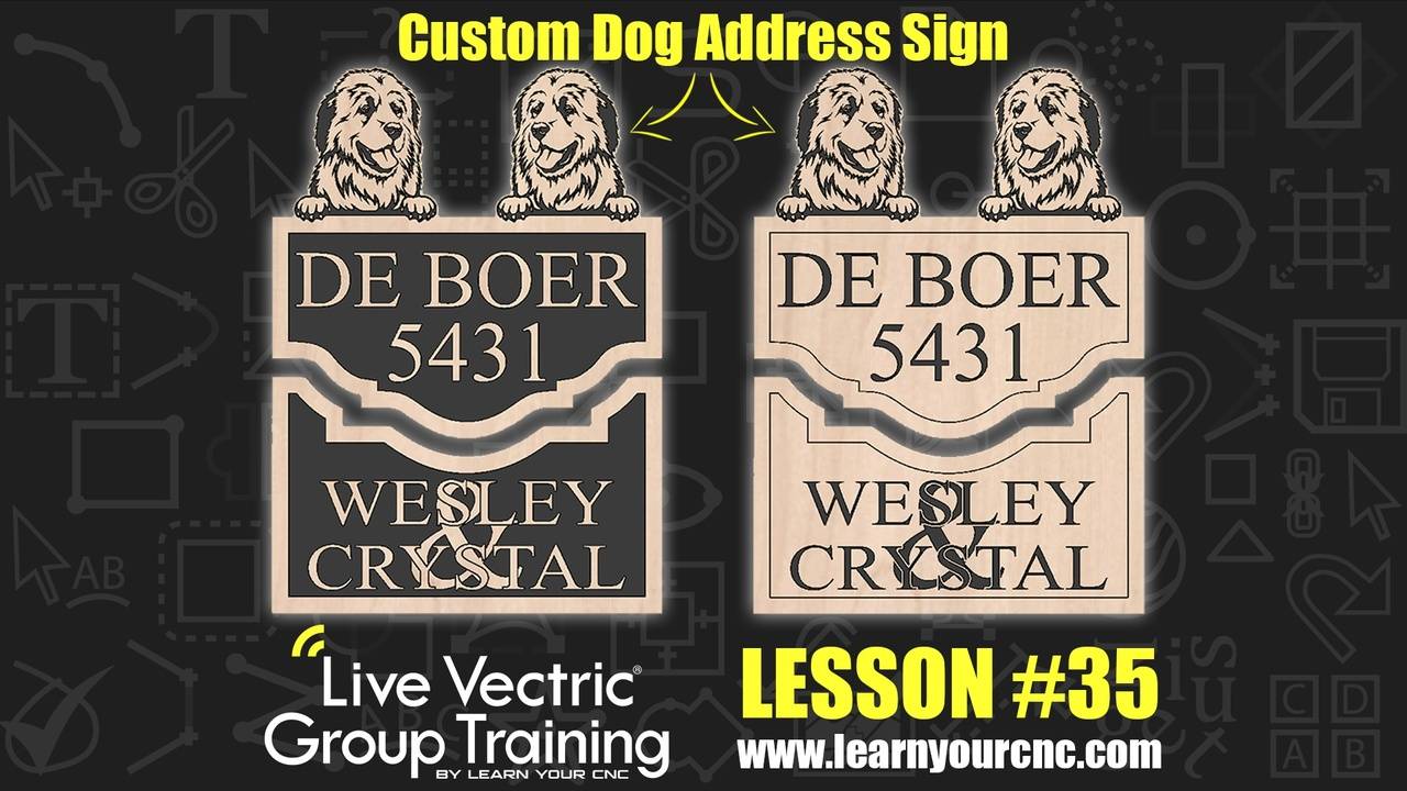 #35: Custom Dog Address Sign - 4/15/2021