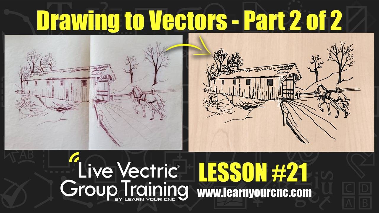 #21: Tracing a Complex Drawing (Part 2 of 2) - 1/7/2021