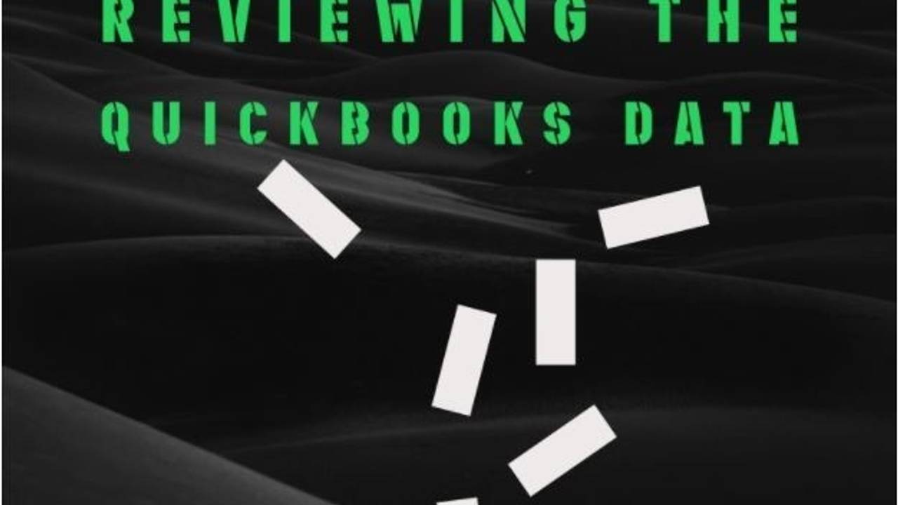 Your First Attorney-Client: QuickBooks File Review