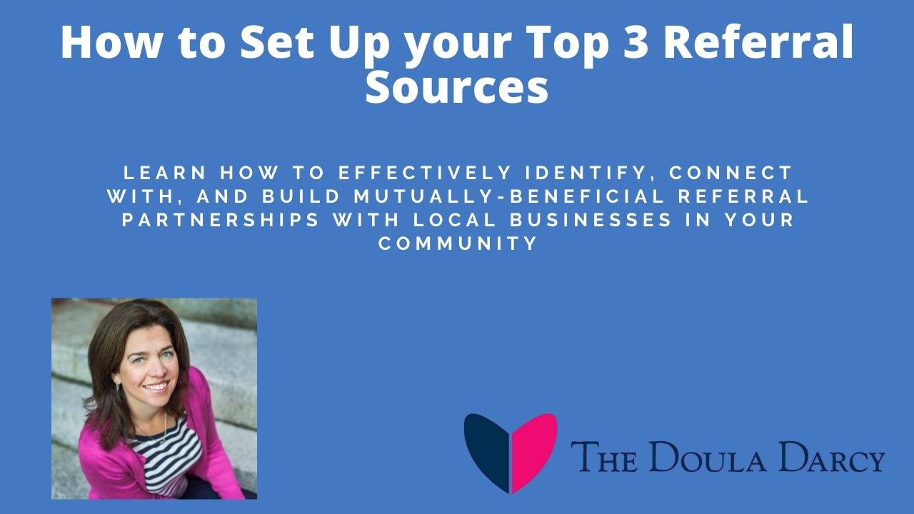 How to Set up Your First 3 Top Referral Sources