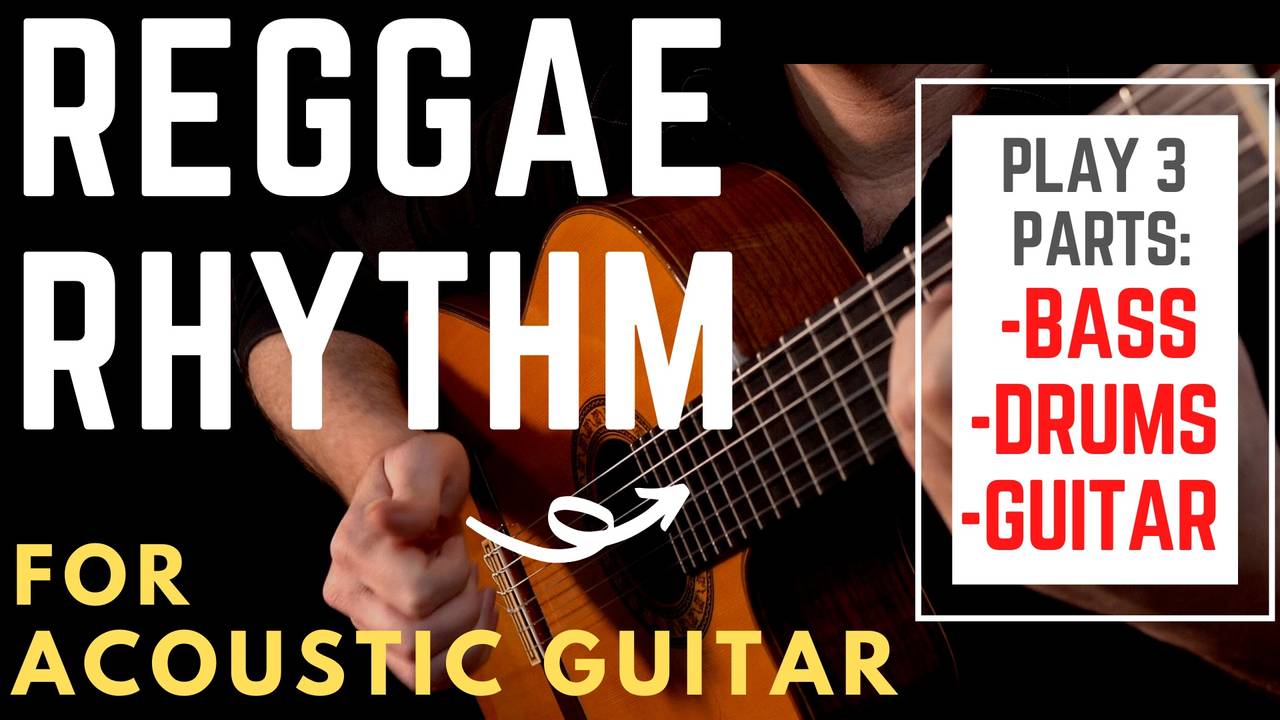 Free Reggae on Acoustic Guitar PDF Worksheet