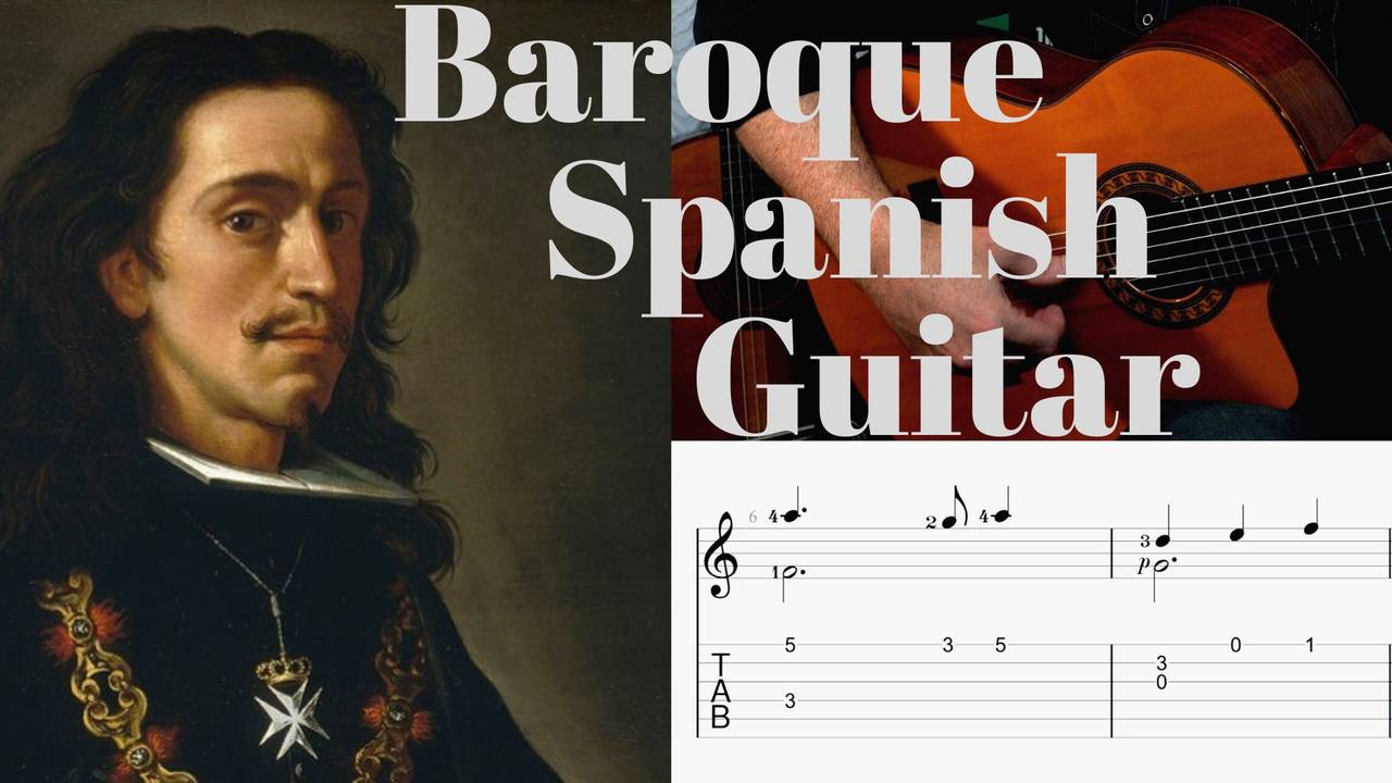Españoleta Spanish Baroque Solo Guitar