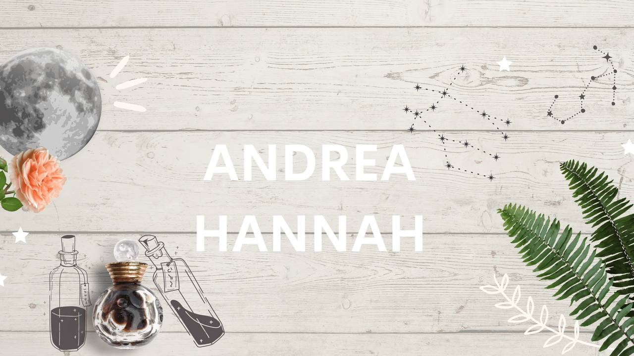 Andrea Hannah - Author And Astrologer