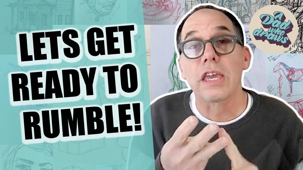 Let's Get Ready to Rumble... Drawing vs Painting