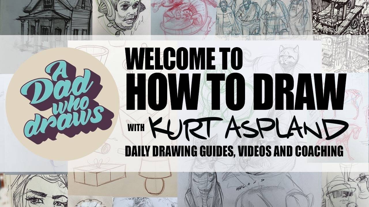 About A Dad Who Draws