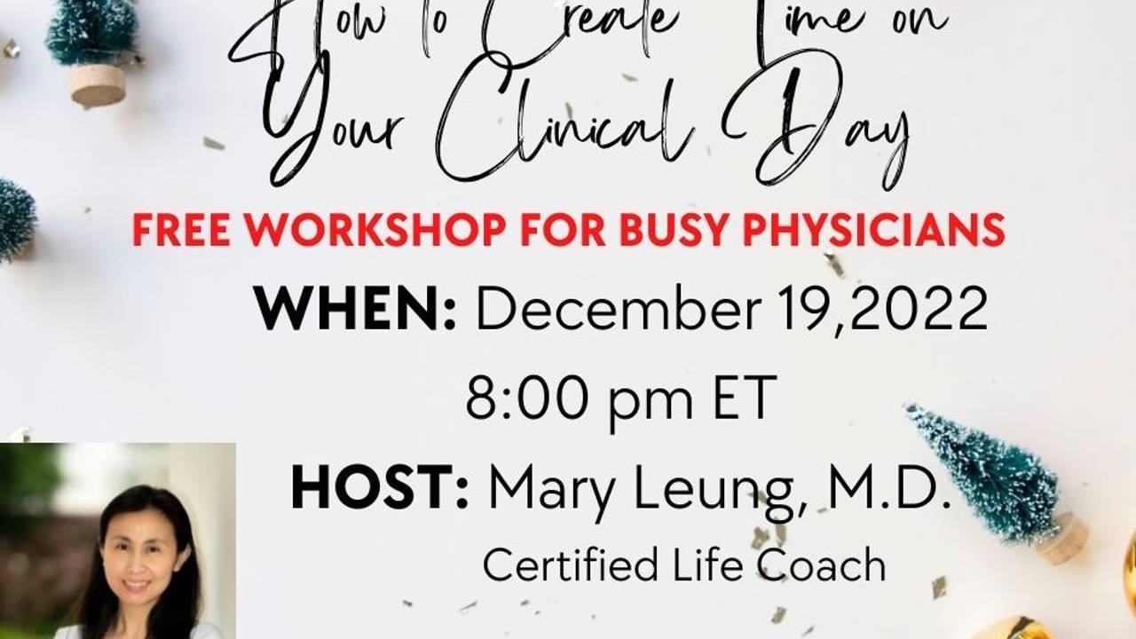 How To Create Time On Your Clinical Day