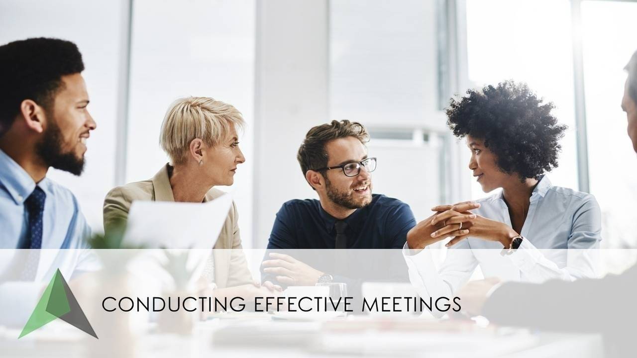 How To Hold Effective Meetings Course