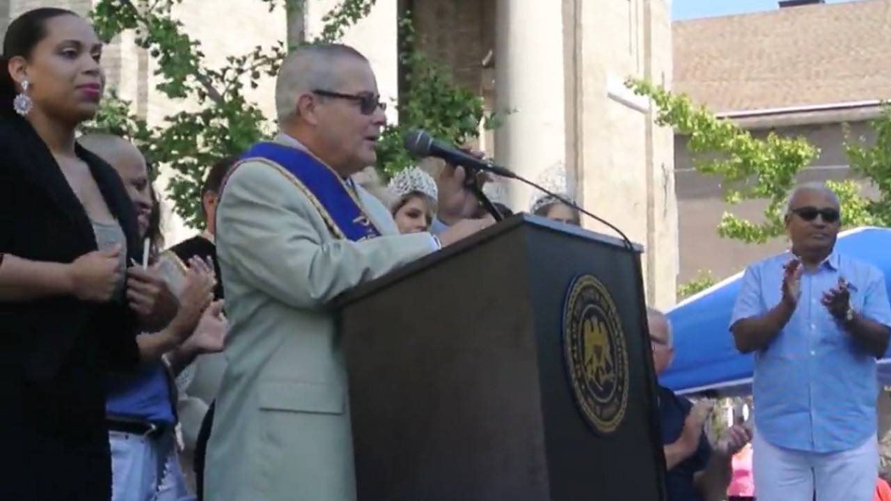 TBT: Senator Bob Menendez at Harrison Fest 2016