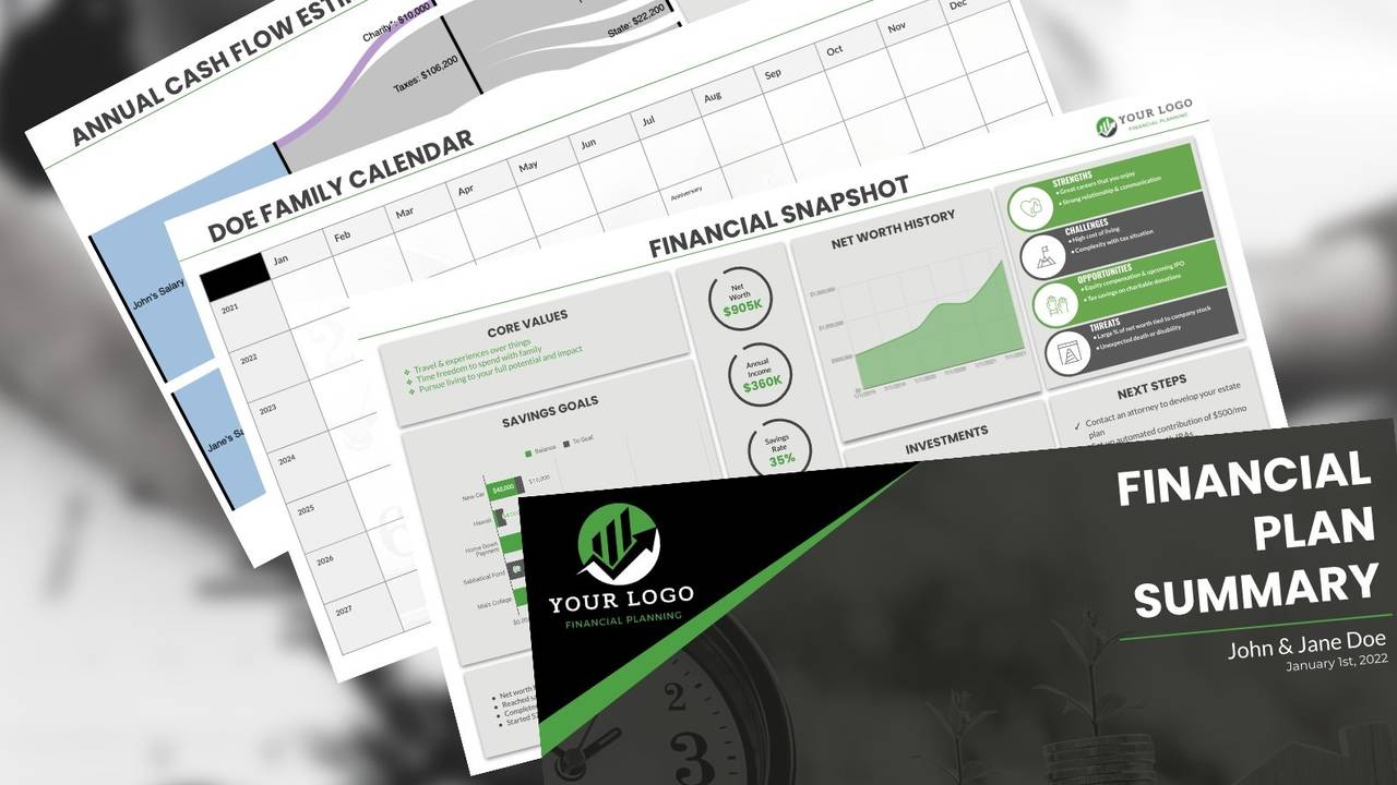 Deliver a Beautiful Financial Plan