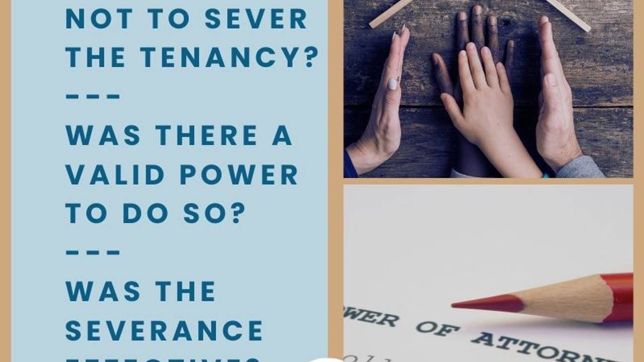 Ensure that your power to act as an attorney is valid