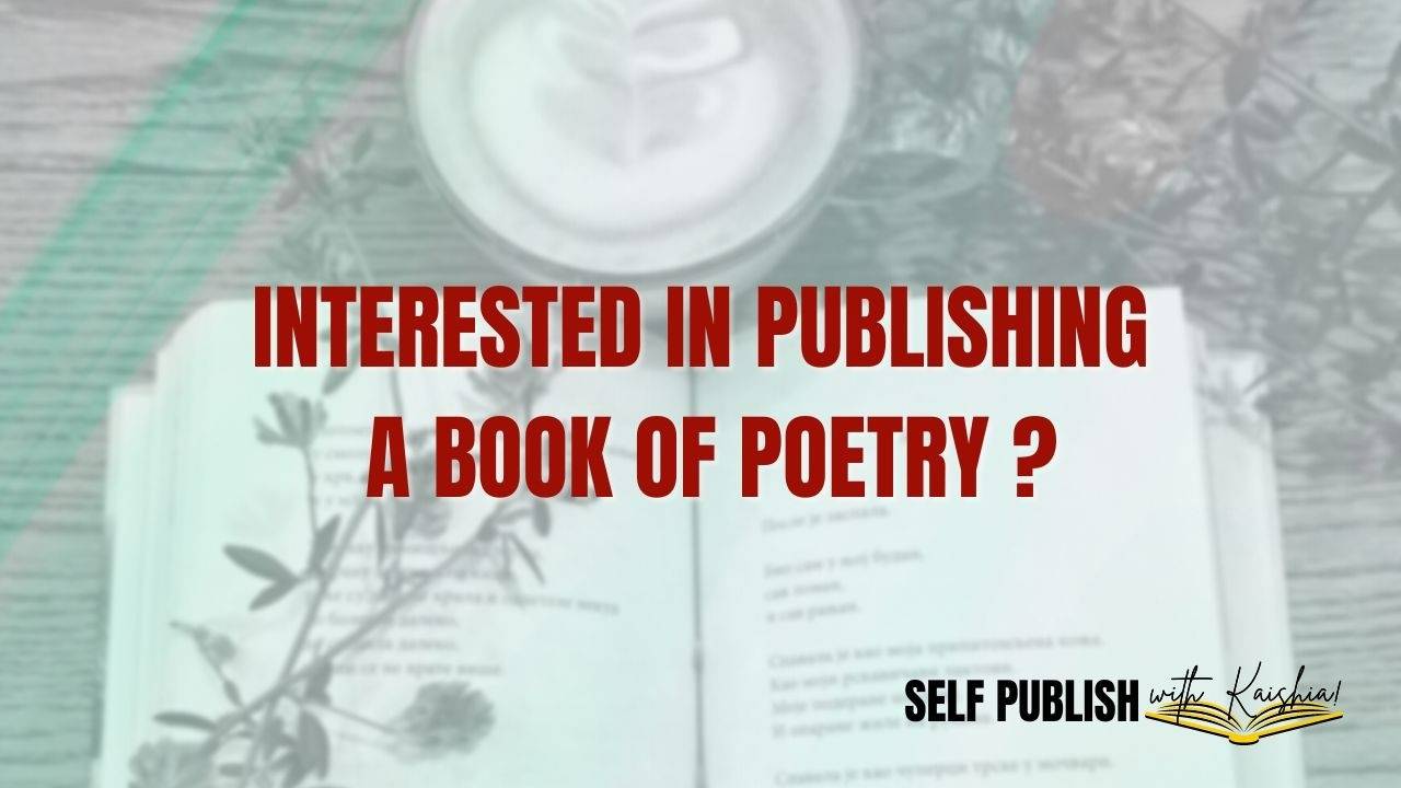 Poetry Book Publishing