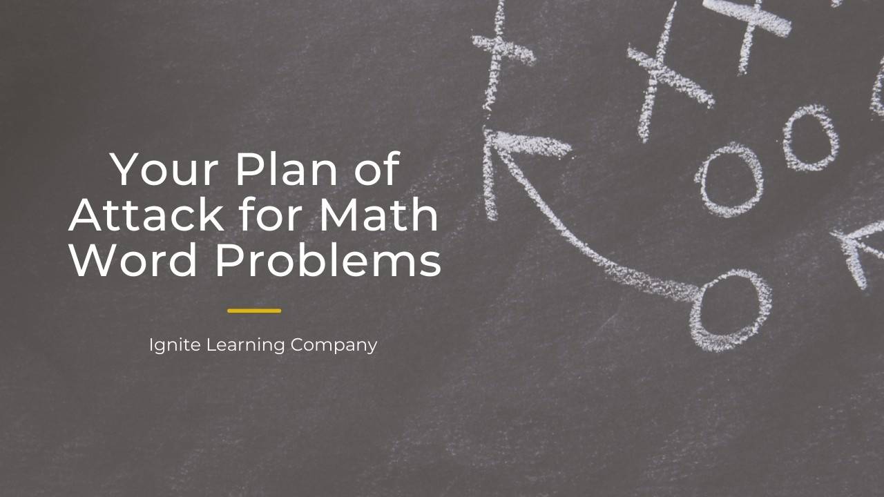 Your Plan of Attack for Math Word Problems