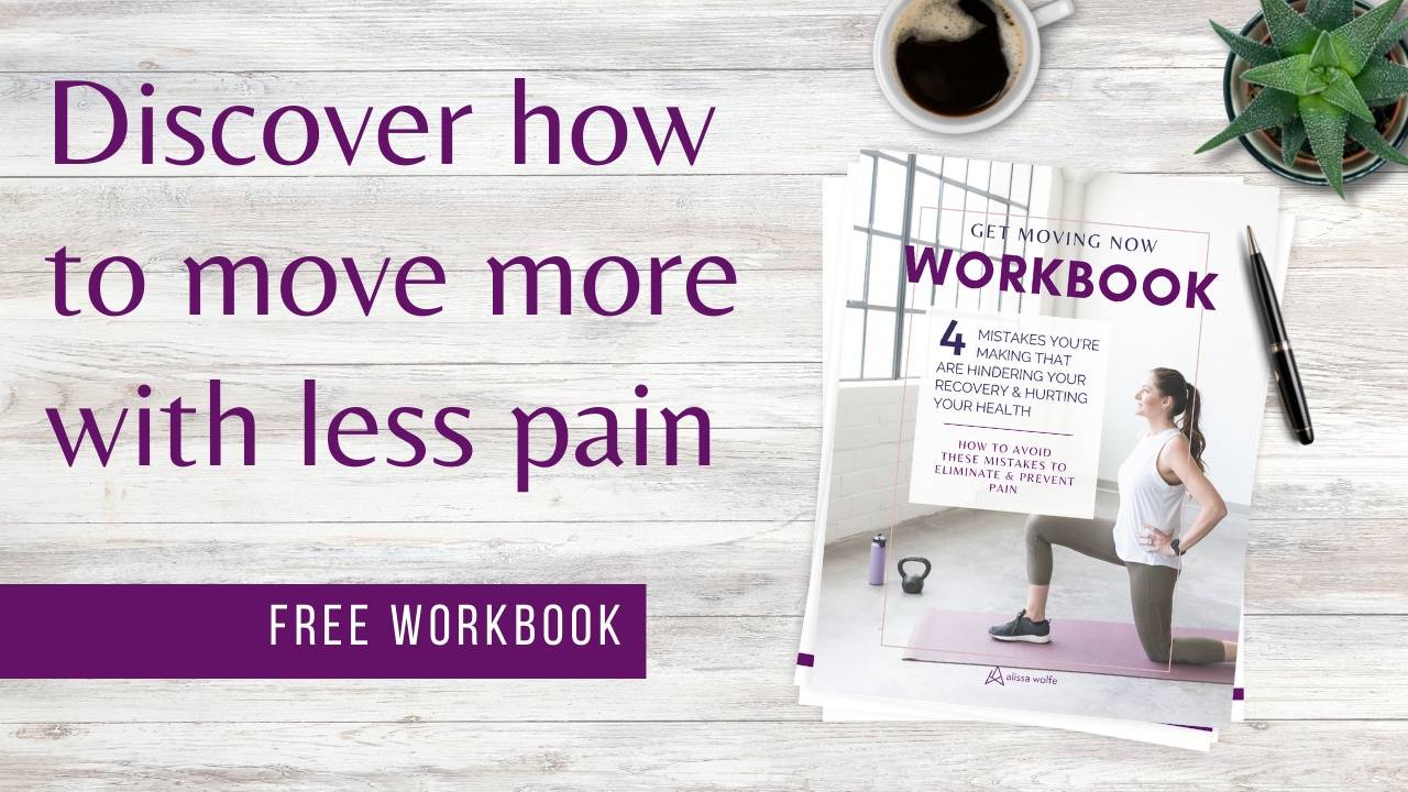 Chronic Pain Workbook - Get Moving Now - Free Download | Alissa Wolfe