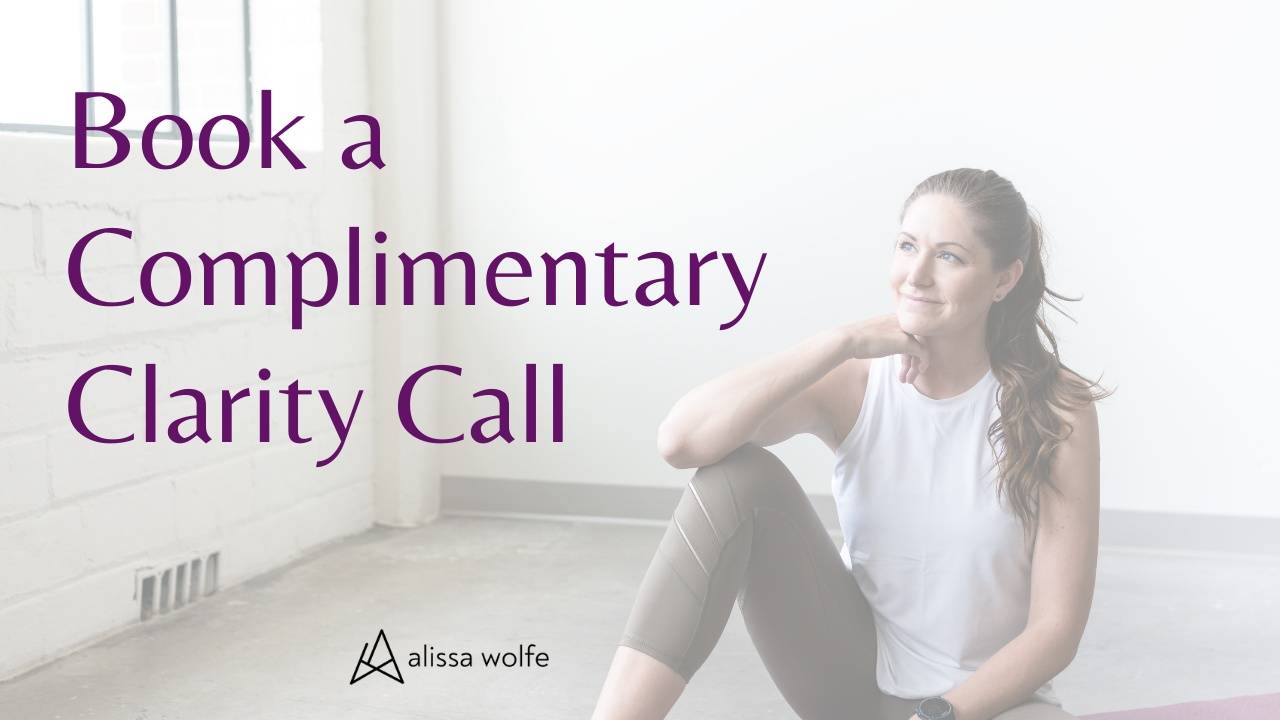 Book a Clarity Call | Alissa Wolfe