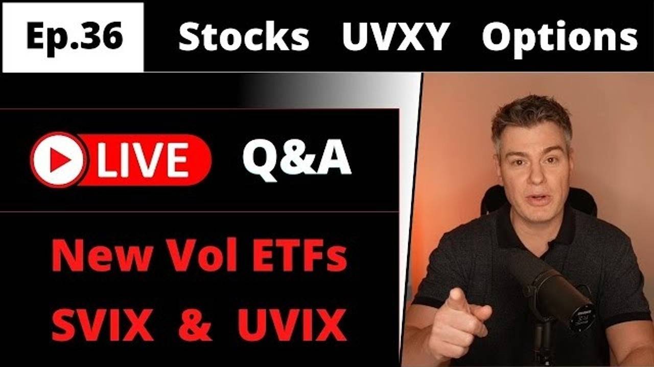 Ep.36 - New Vol ETFs! SVIX & TVIX Are Here