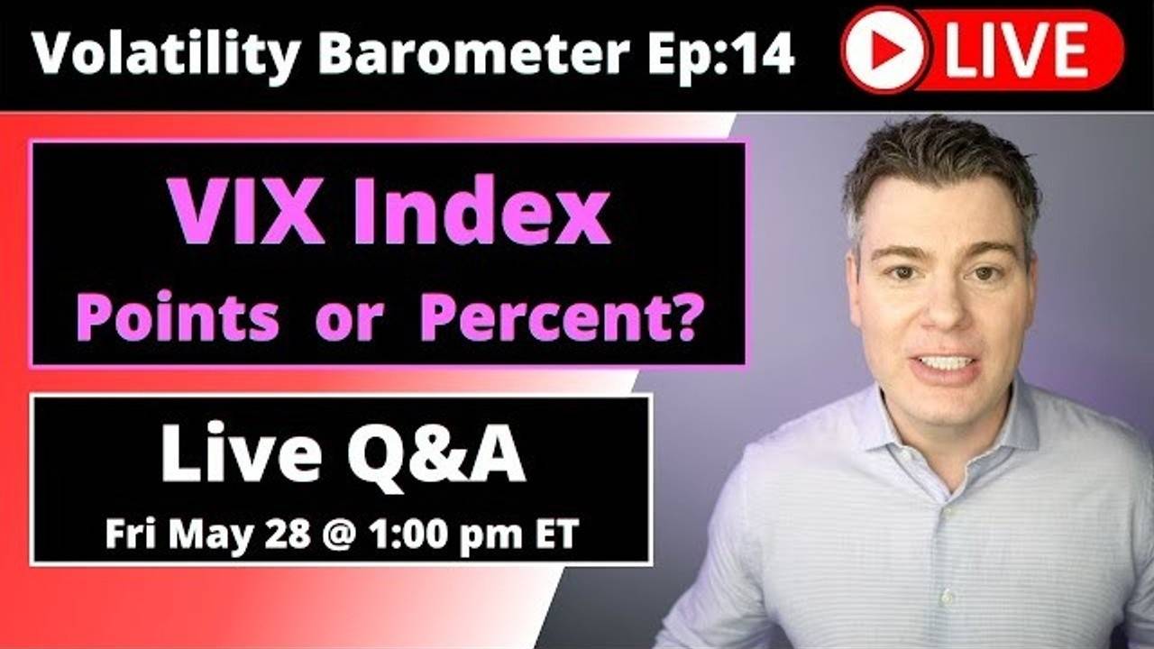 Ep.14 - Measure VIX Change in Percent or Points?