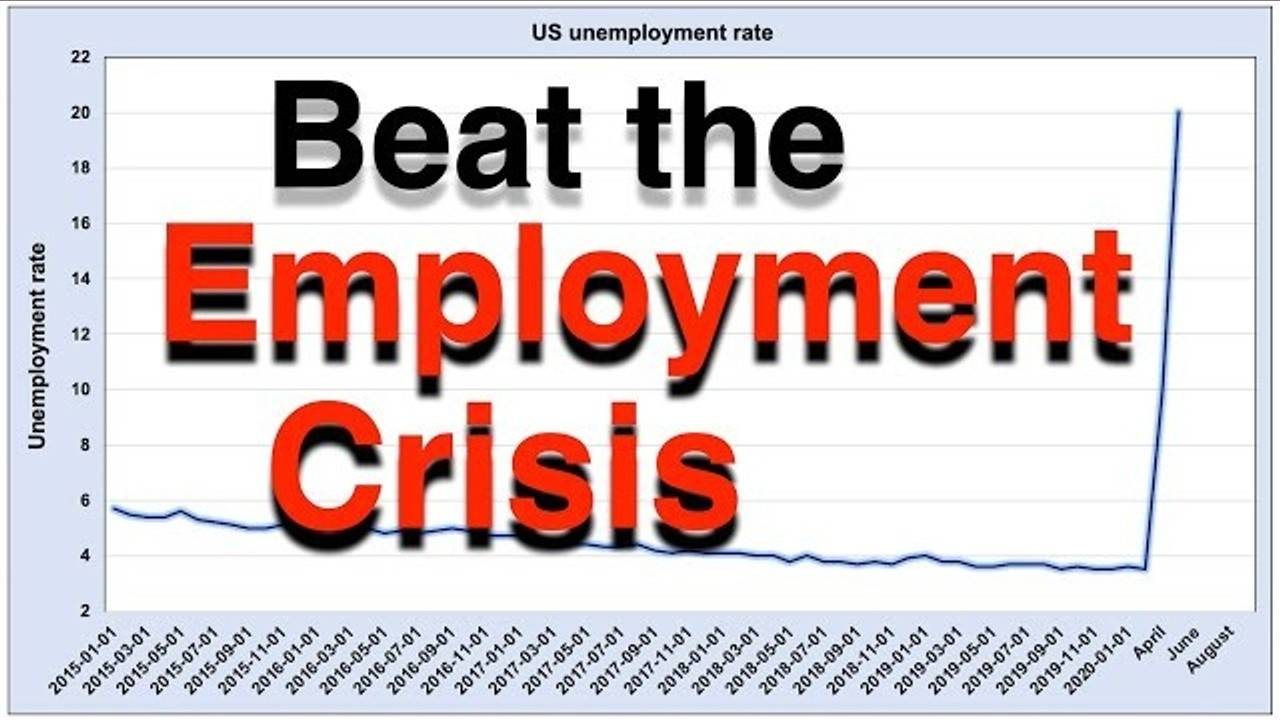 4 ways to beat the employment crisis - 20% Unemployment