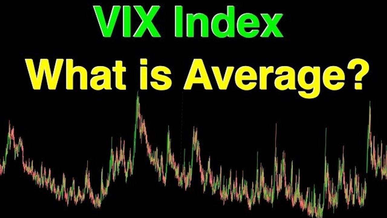 What is the average VIX index value? Mean vs Median vs Mode