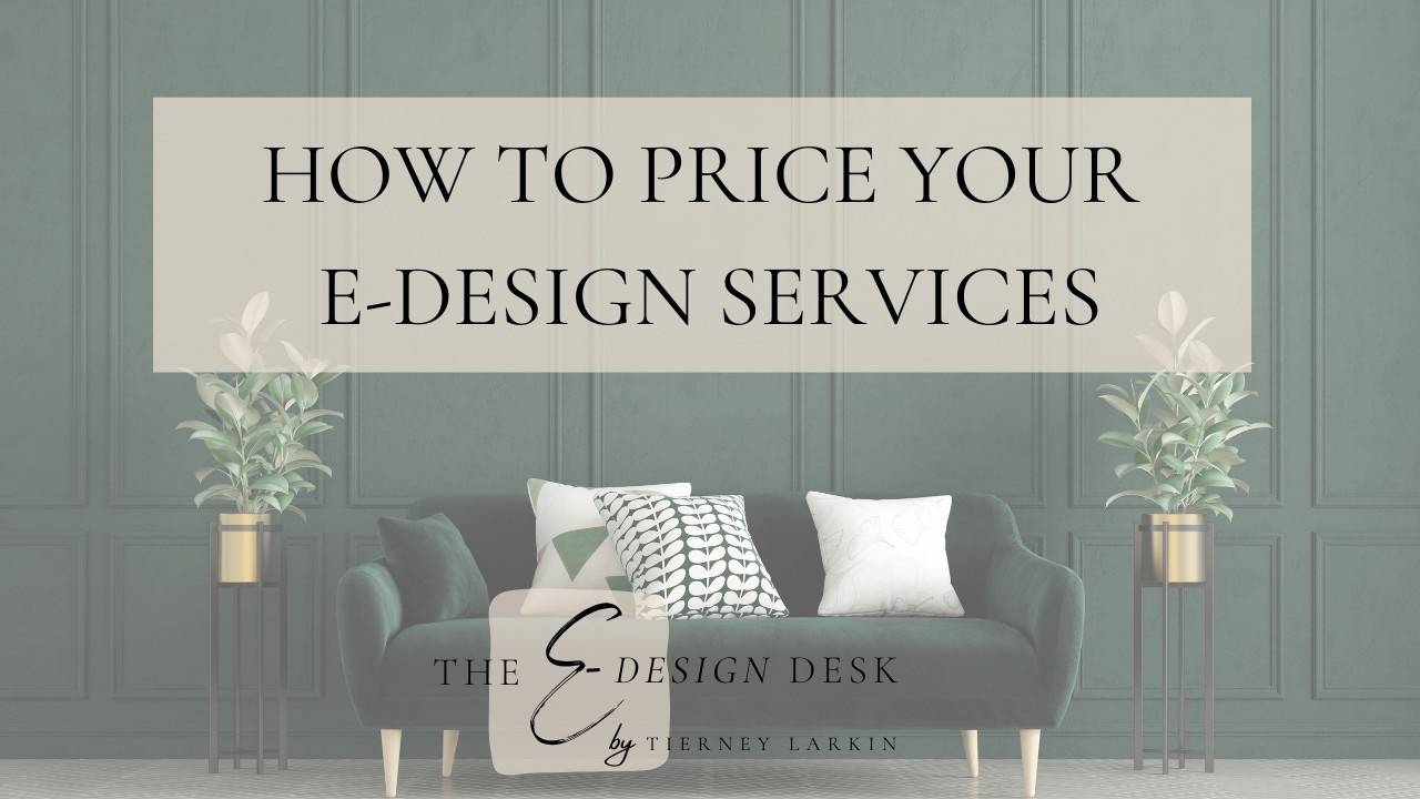 How to Price Your E-Design Services
