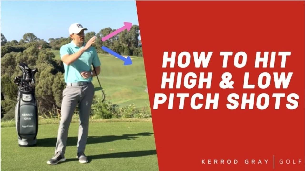 Golf: How To Hit High And Low Pitch Shots