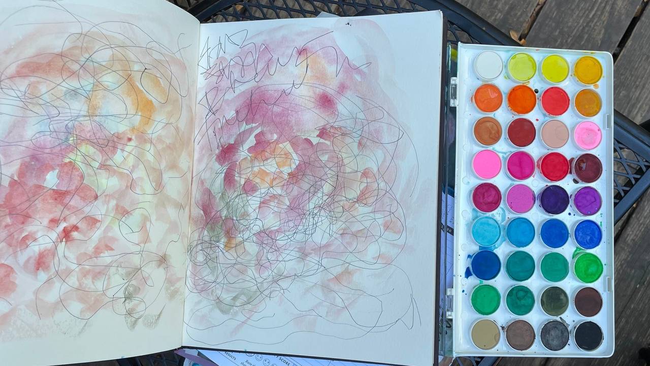 Mindful Expressive Art Journaling: Connect, Create and Heal