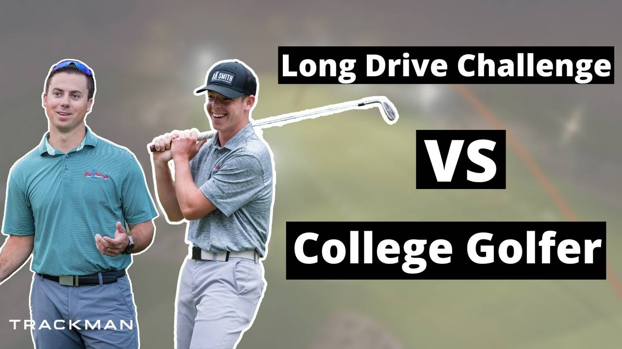Long Drive Match vs College Golfer