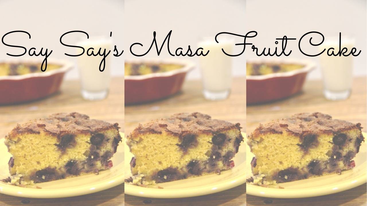 Masa Harina Fruit Cake
