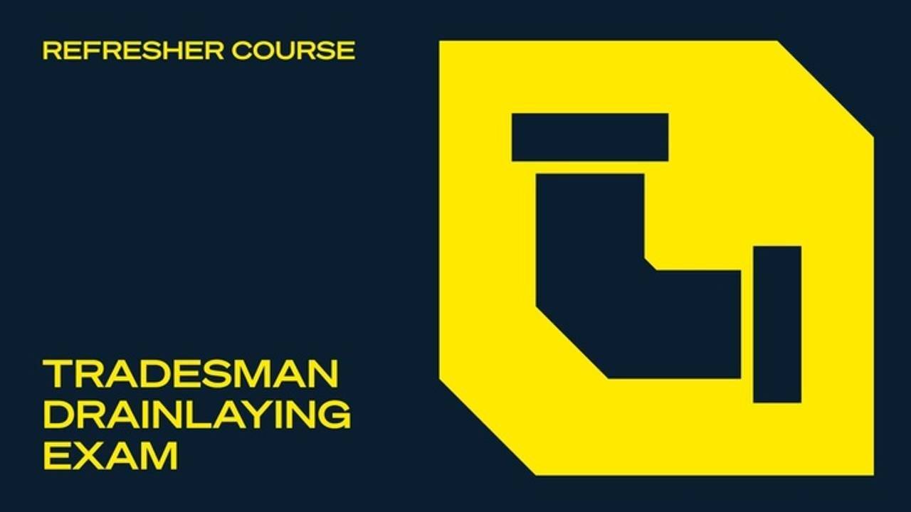 PGDB Tradesman Drainlaying Exam Refresher Course