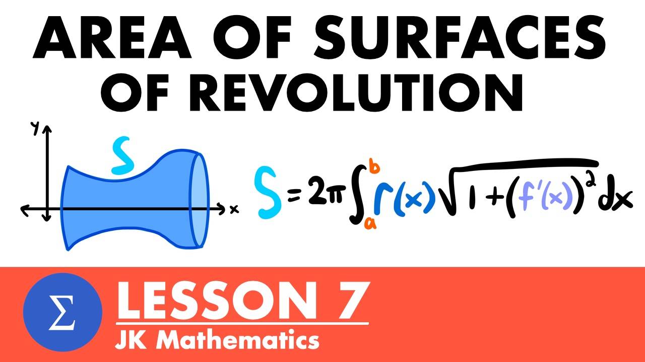 Area of Surfaces of Revolution - Calculus 2