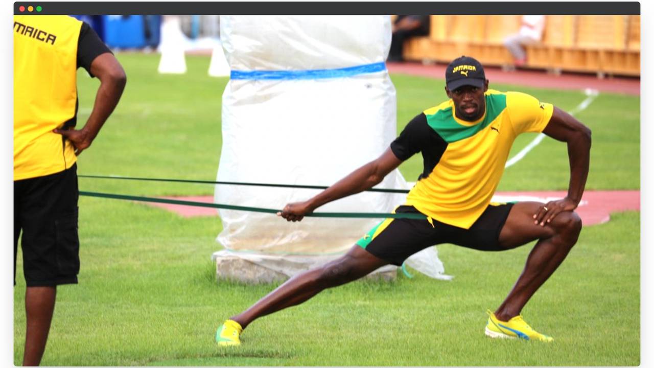 Steal Usain Bolt’s Warm Up