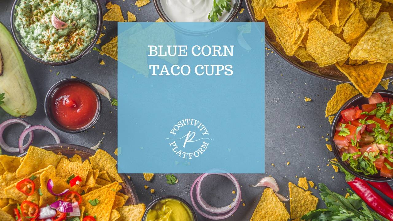 Blue Corn Taco Cups
