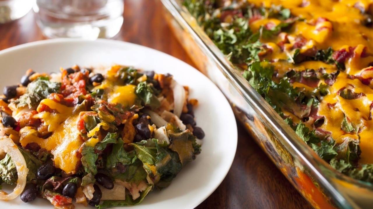 Healthy Taco Bake Casserole