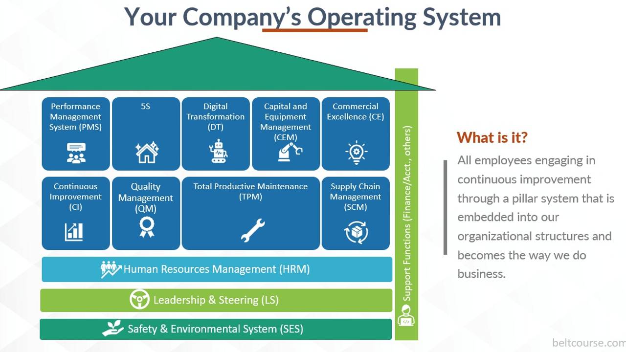 Belt Course - Game-Changer Operational Excellence Coaching Programs