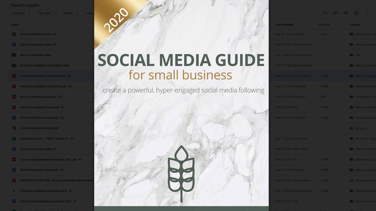 Social Media Guide
