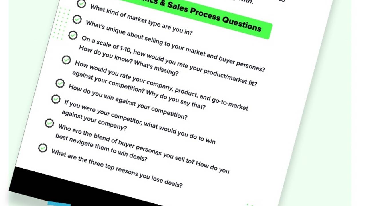 These 22 Questions Guarantee You'll Pick a Winning Company to Sell For