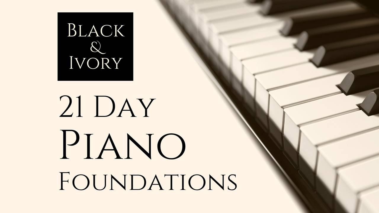 Black & Ivory | Beginner Piano Course
