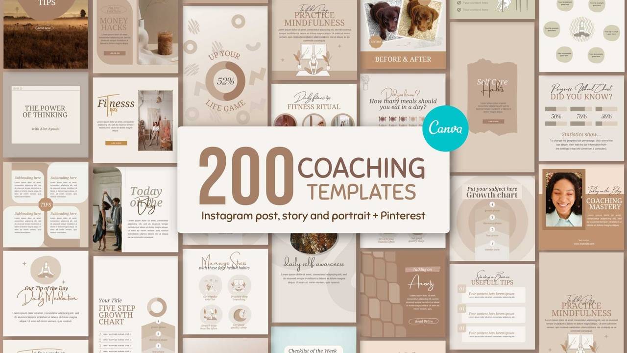 200 Coaching Templates