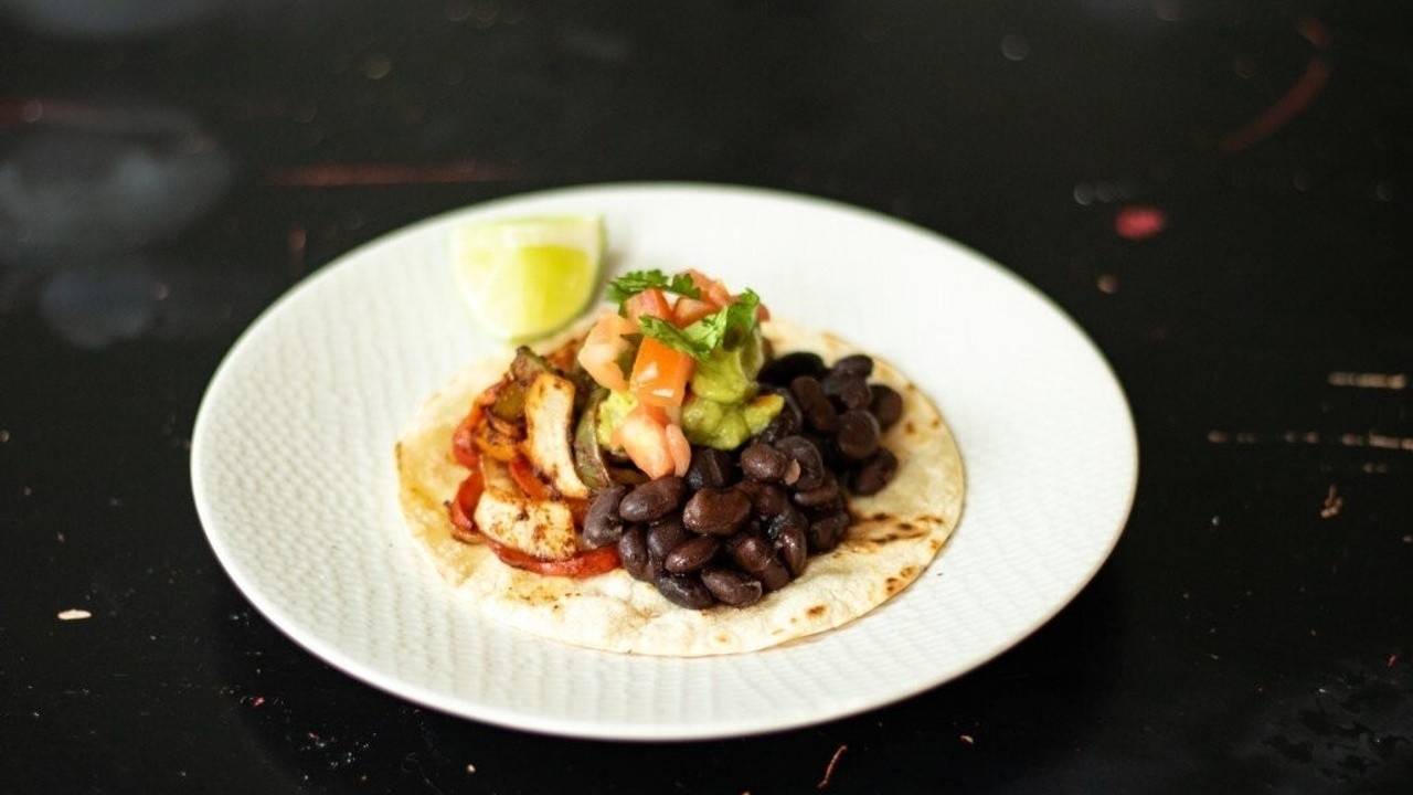 Delicious and Easy Oven Black Bean Fajitas