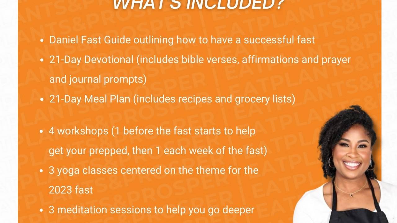 The 2023 Daniel Fast!