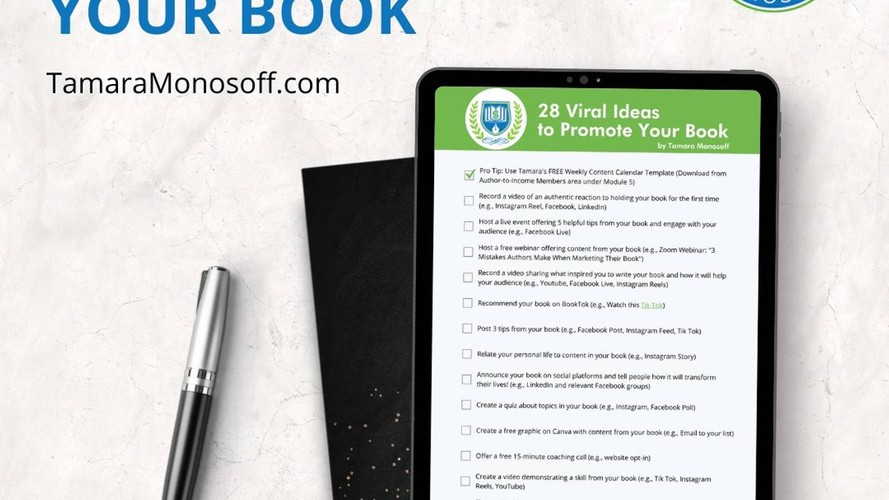 28 Viral Ideas to Promote Your Book