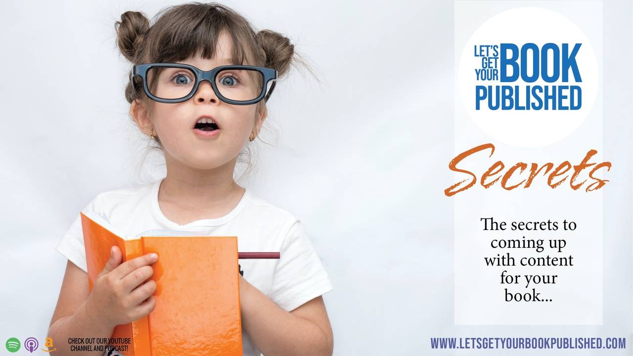 How Do You Come Up With Content For Your Book?