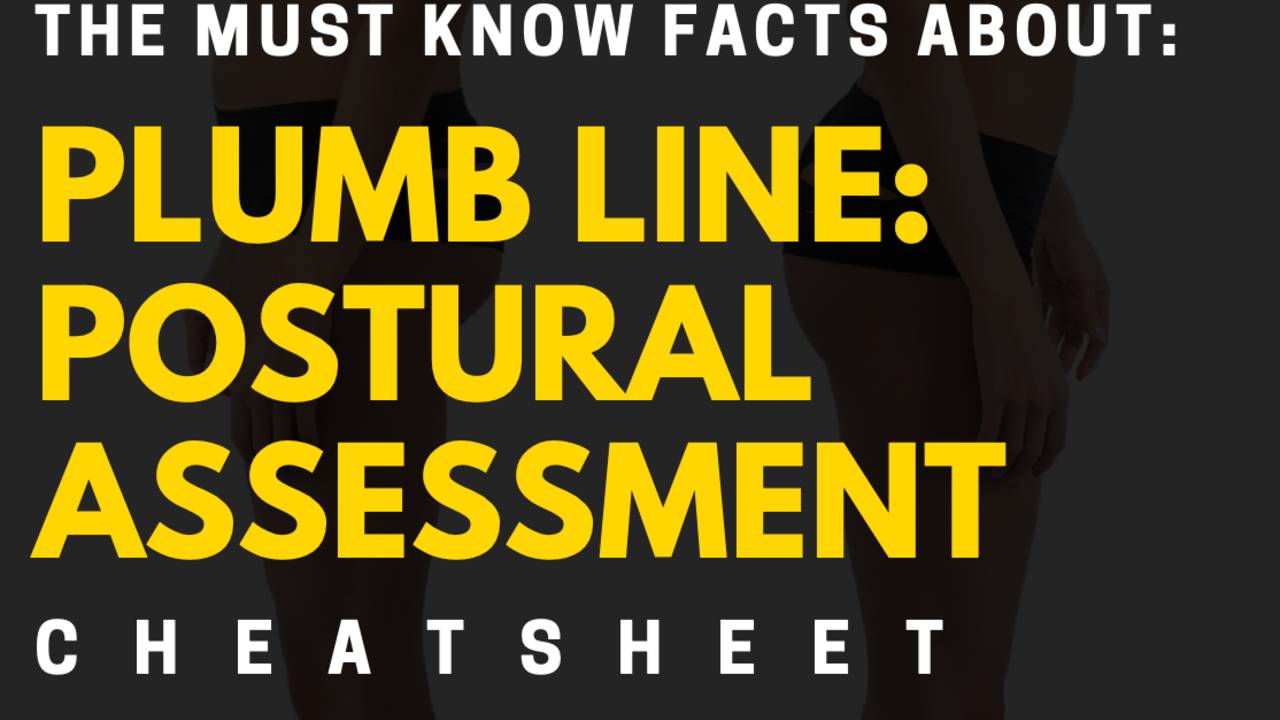 Postural Assessment Cheatsheet