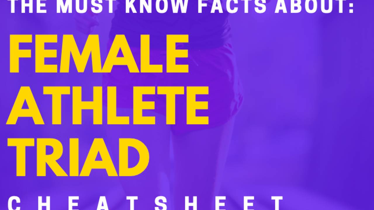 Female Triad Cheatsheet