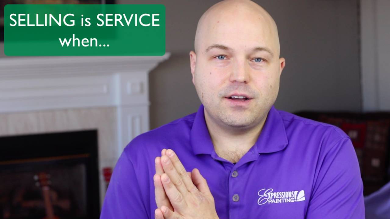 SELLING is SERVICE when...