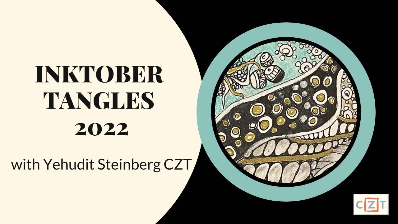 Inktober Tangles 2022 Challenge