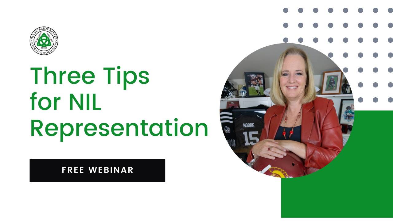 Three Tips for NIL Representation