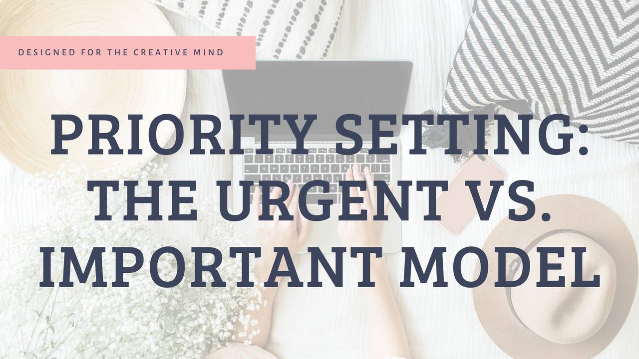 Priority Setting: The Urgent vs. Important Model