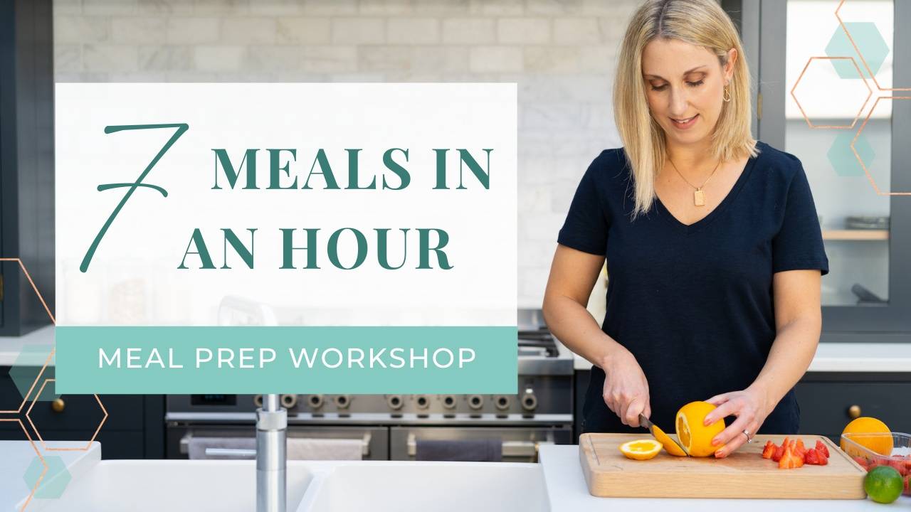 7 Meals in an Hour Meal Prep Workshop